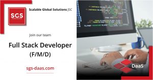 Full Stack Developer (m/f/d) - SGS JSC